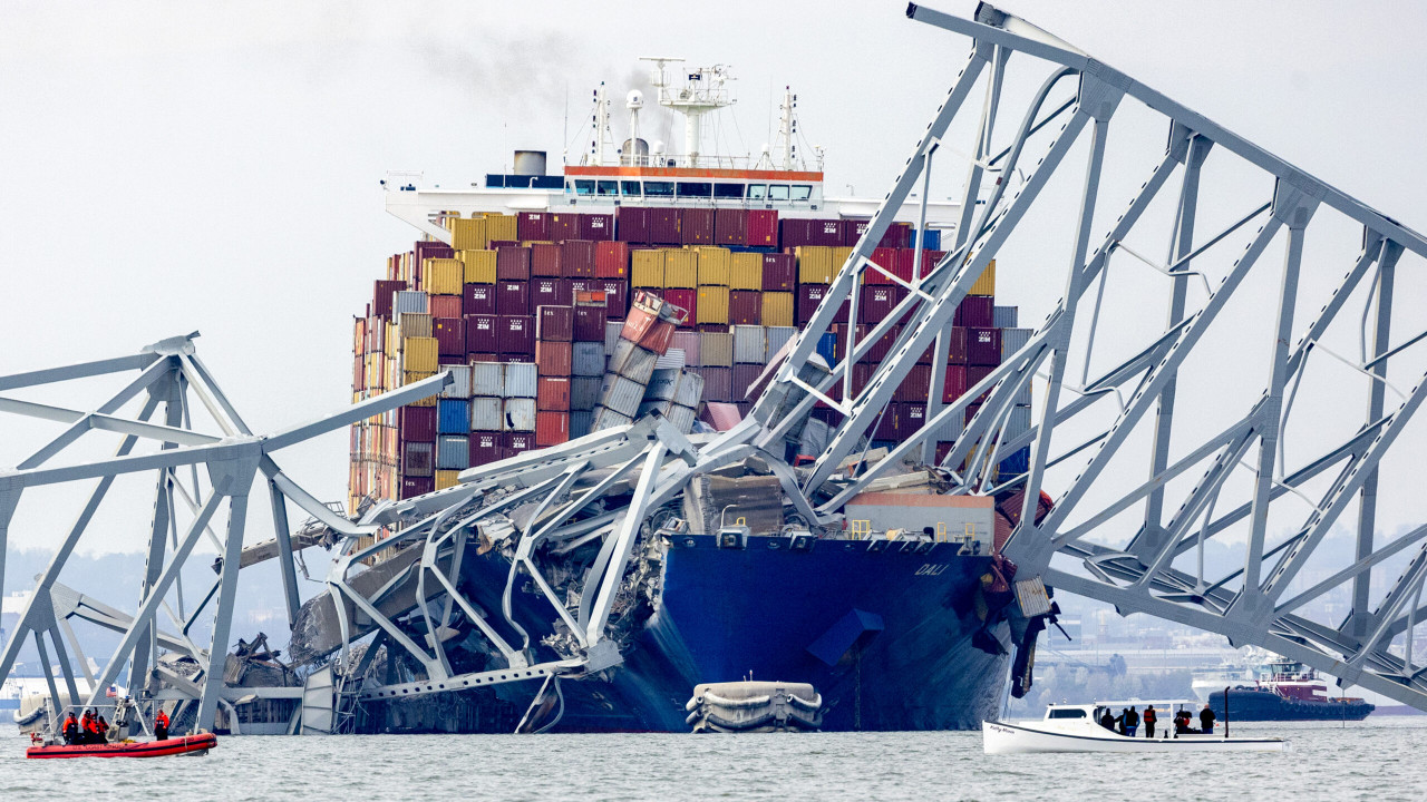 Two Bodies Found After Massive Cargo Ship Ripped Apart Baltimore Bridge